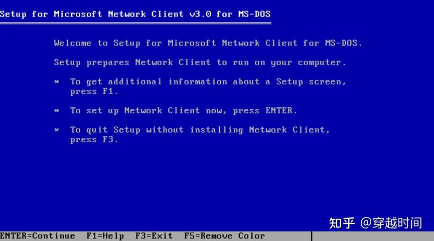 穿越时间·1994年的MSDOS 6.22加入网络Microsoft Network Client v3.0 - 知乎