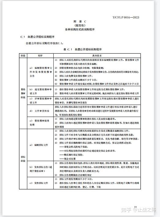 新版《国有企业采购操作规范（2023版）》 T/CFLP 0016-2023[内含全文] - 知乎