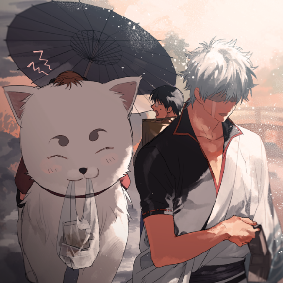 动漫头像：银魂头像之坂田银时，看好它 - 知乎