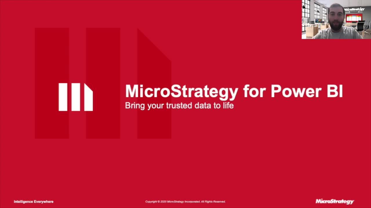 MicroStrategy for Power BI 详细操作步骤 - 知乎