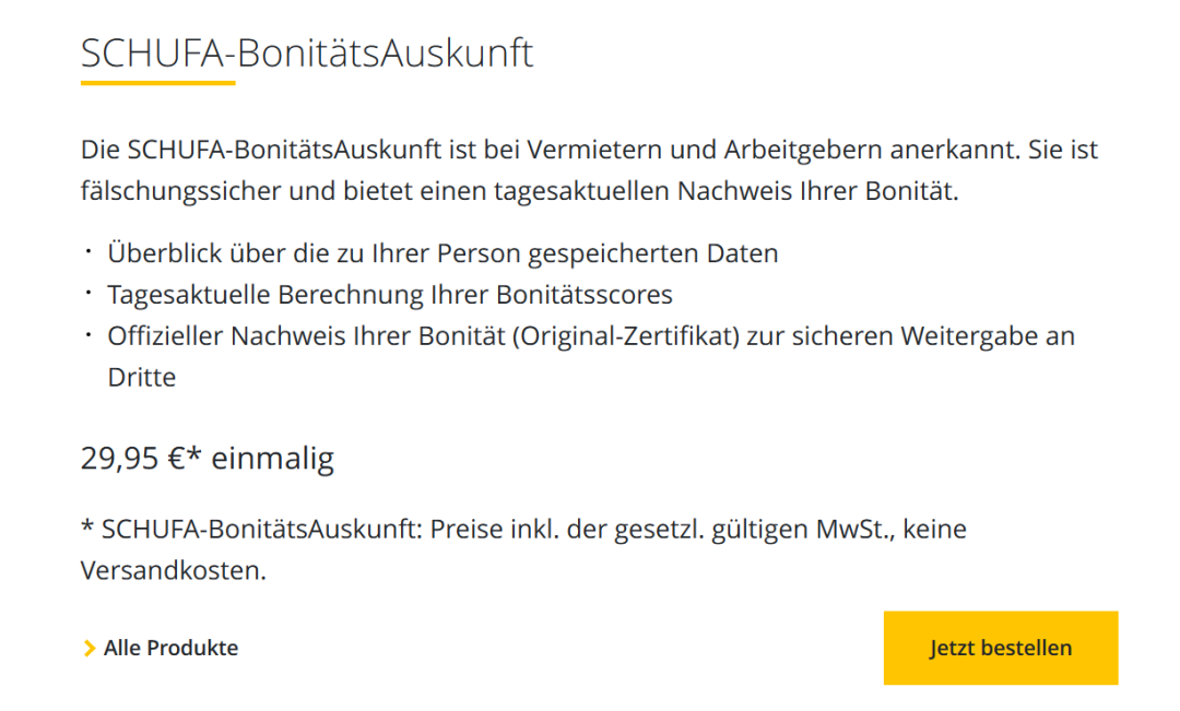 【德国生活】离不开的Schufa评分科普，附最新证明获取攻略 - 知乎