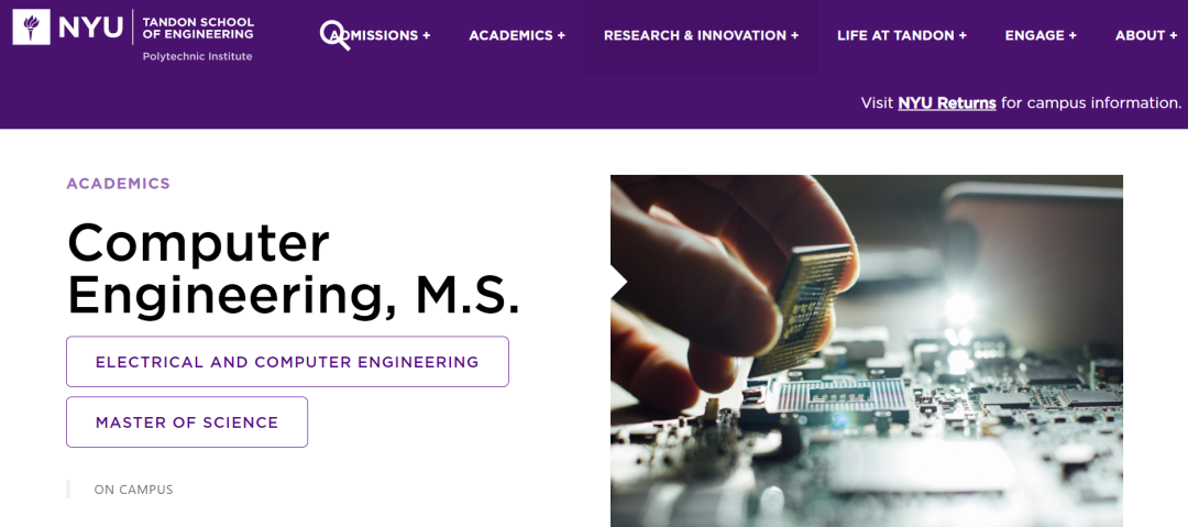 2023 VH Offer | 纽约大学计算机工程硕士获录！祝贺VH学员！ - 知乎