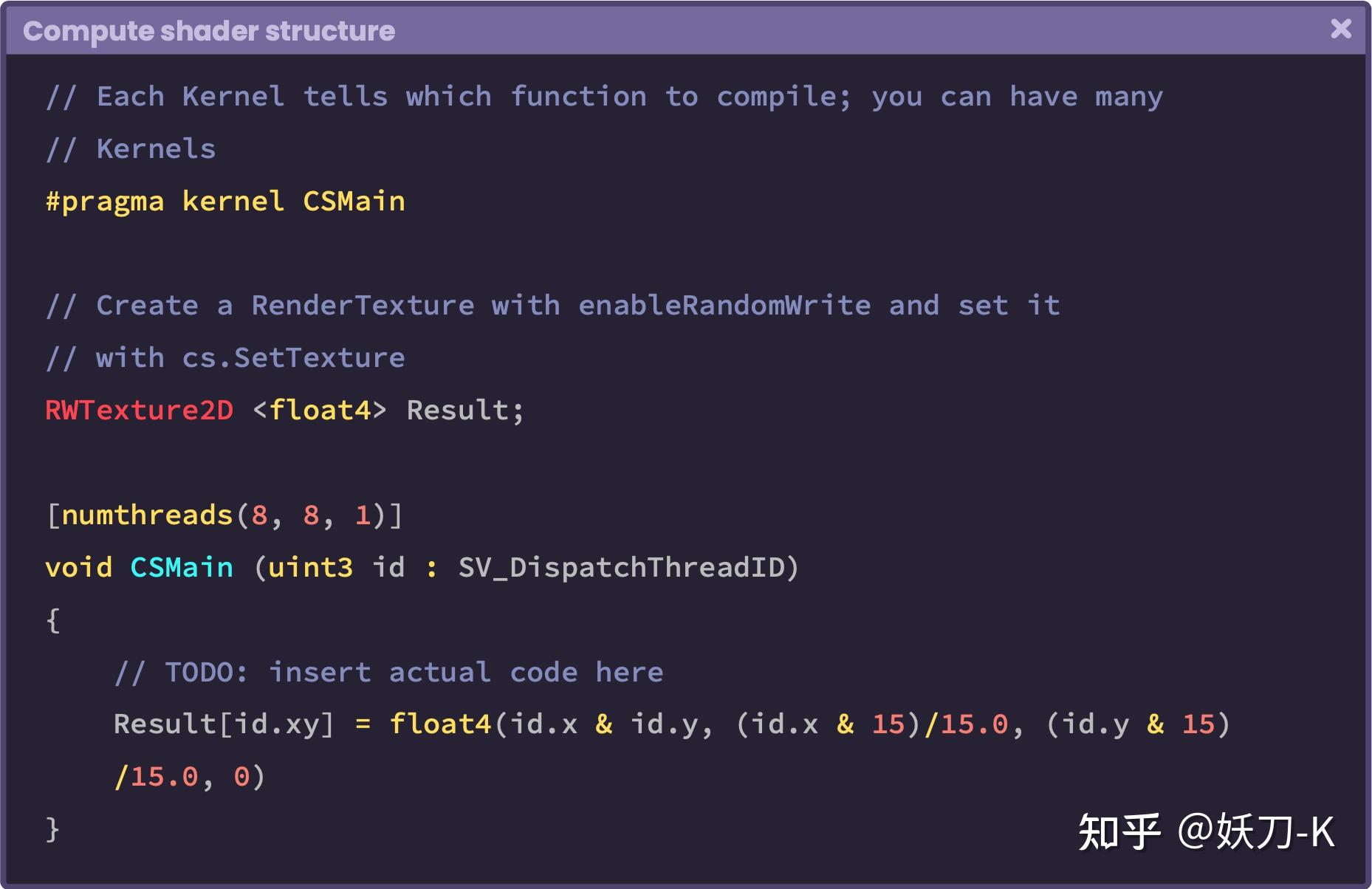 10.0.1 | Compute shader structure. - 知乎