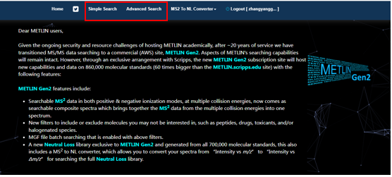 代谢物鉴定教程：必收藏！详细版METLIN网站使用指南 - 知乎