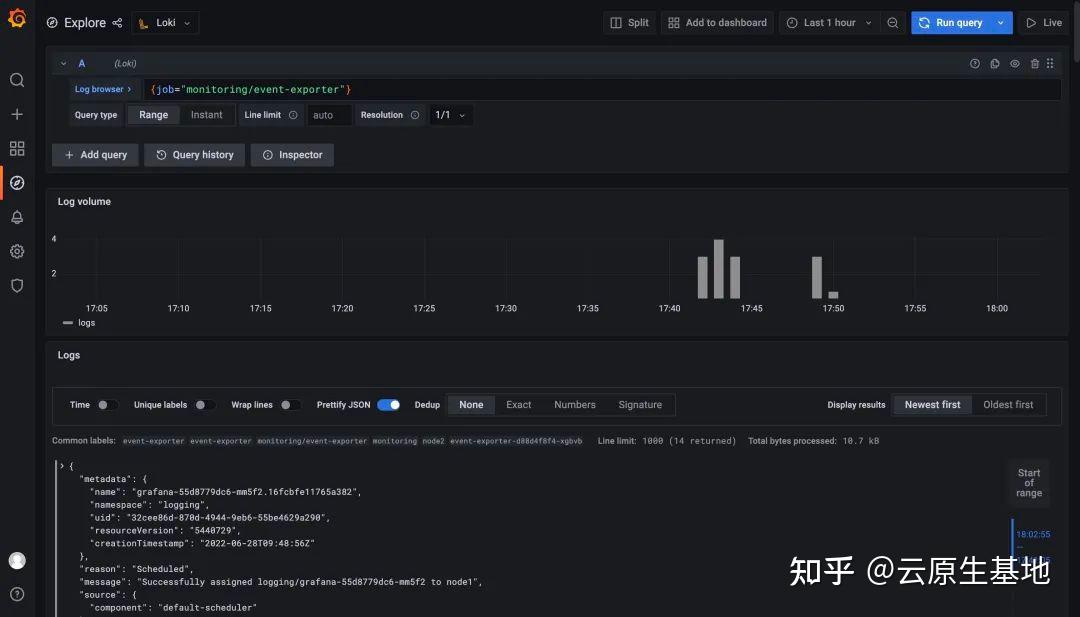 Grafana Loki 查询语言 LogQL 使用 - 知乎