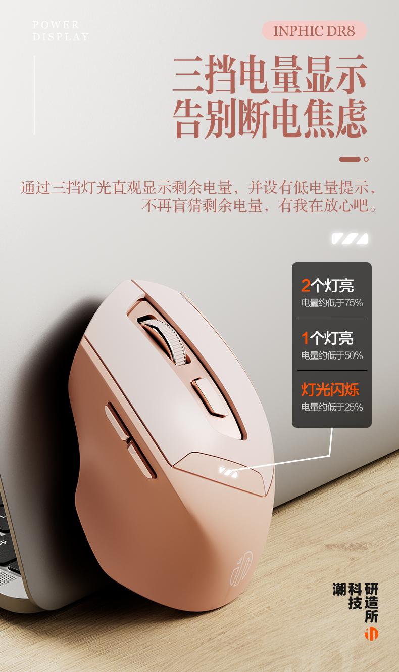 新品上市｜更懂女生的DR8蓝牙三模鼠标 - 知乎