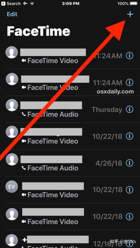 如何在iPhone和iPad上使用Group FaceTime - 知乎