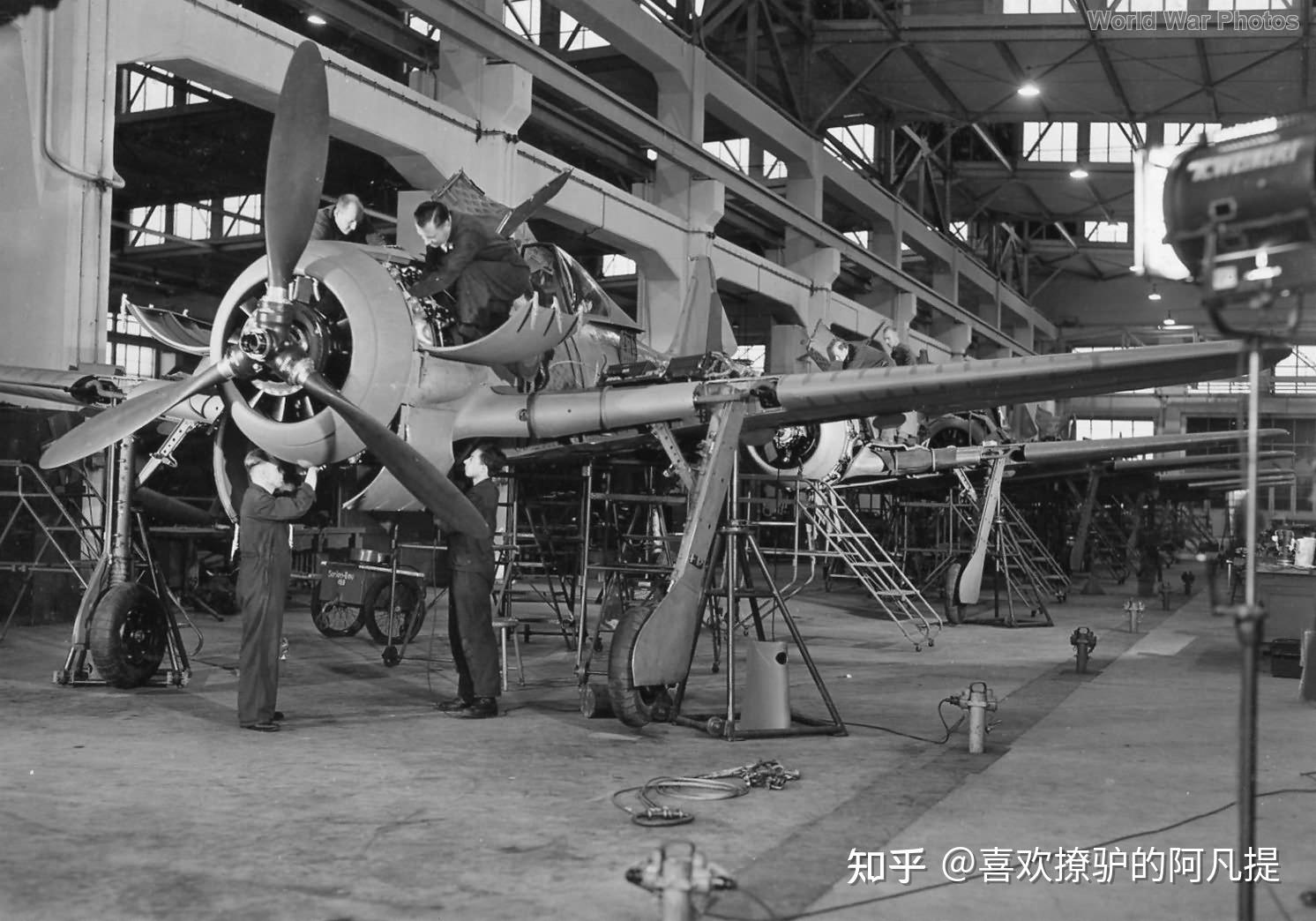 编号54：纳粹德国空军（Luftwaffe, 1935–1945）：回头看系列-军用飞机型号精讲专题01：Focke-Wulf Fw 190 ...