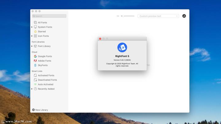 RightFont 5 for Mac(字体管理软件) v5.8.3版 - 知乎