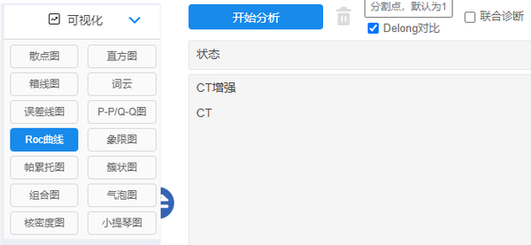 医学案例|ROC曲线之面积对比 - spssau - 博客园