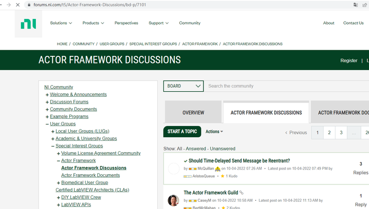 LabVIEW操作者框架（Actor Framework）范例集锦之四:官网论坛（上） - 知乎