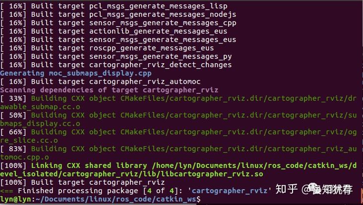 cartographer环境建立以及建图测试（详细级） - 知乎