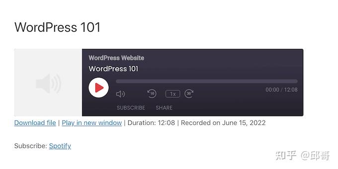 9 个适用于 WordPress 的最佳音频播放器插件 - 知乎