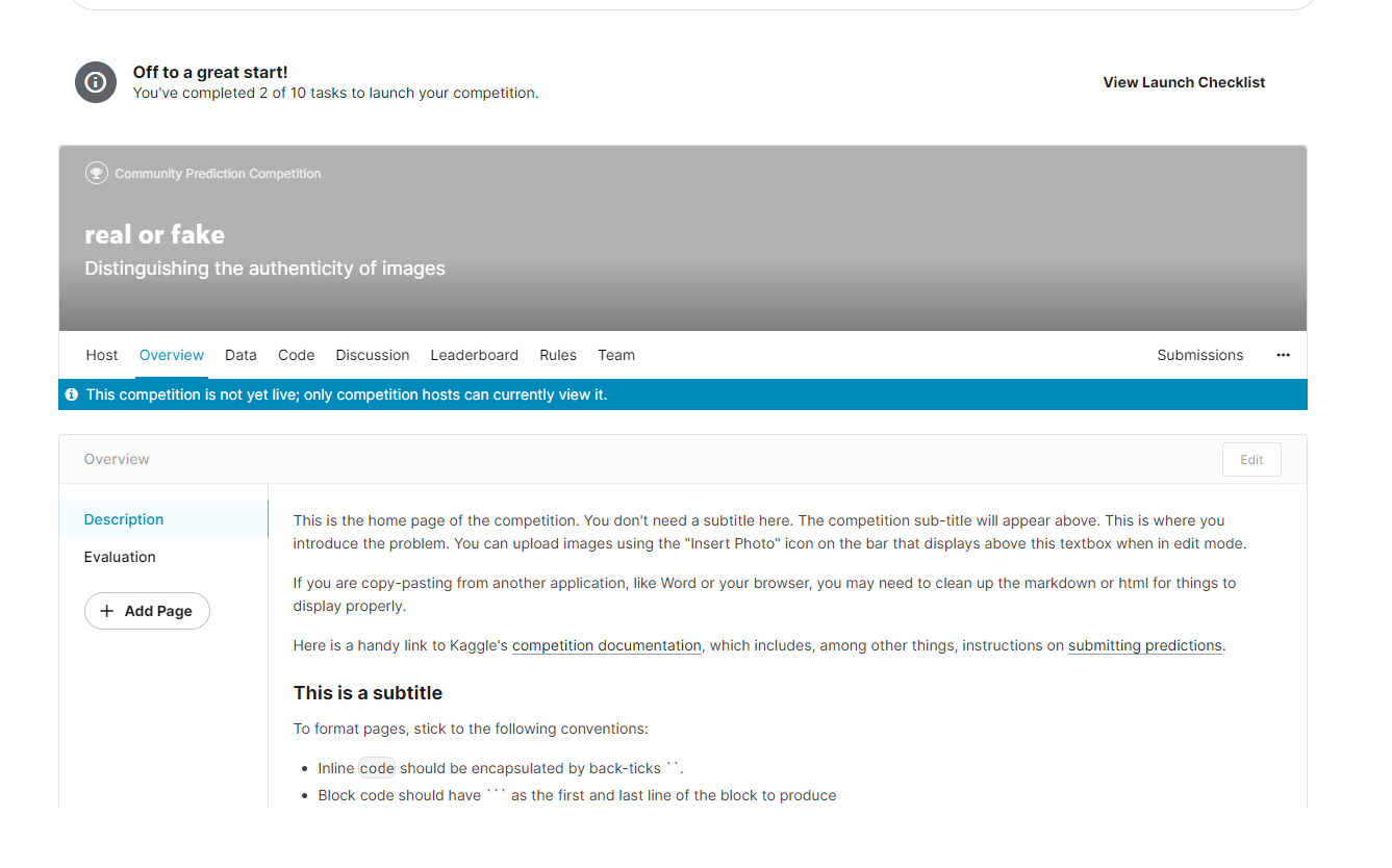 如何在Kaggle上举办一场比赛 - 知乎