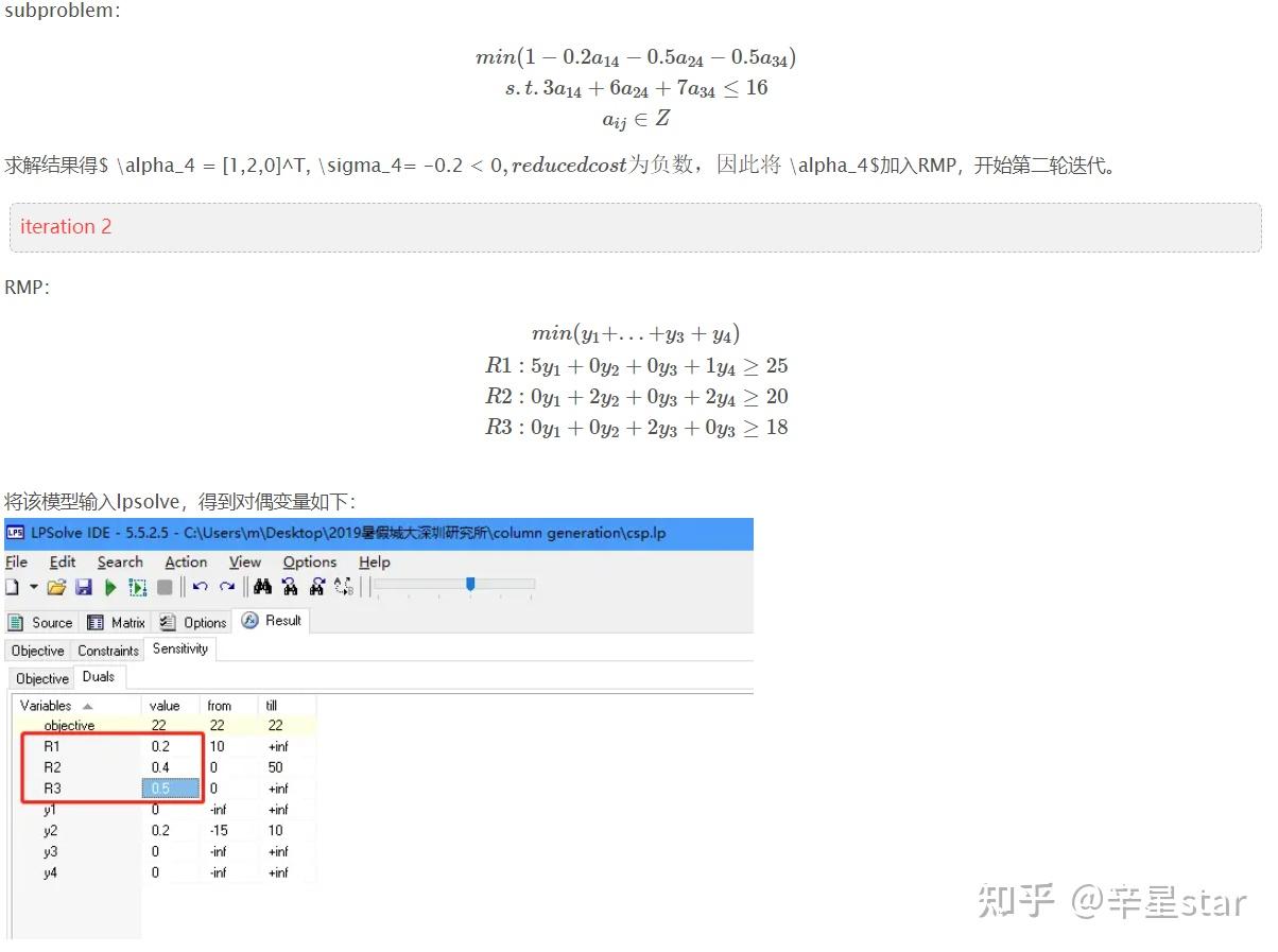 列生成 column generation - 知乎
