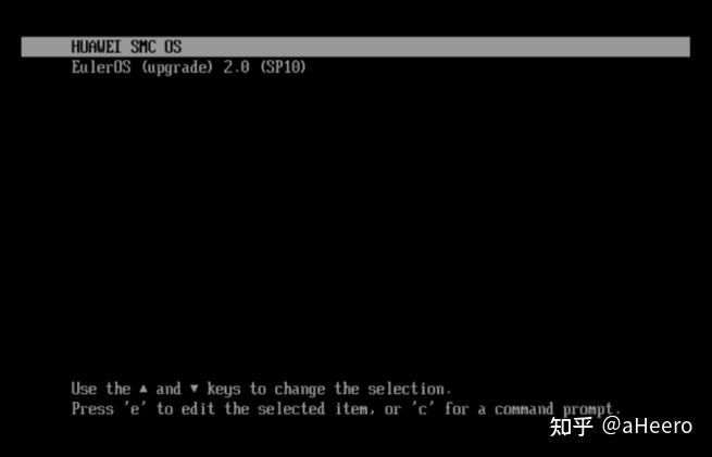 转 华为欧拉系统EulerOS忘记root密码解决办法 - 知乎