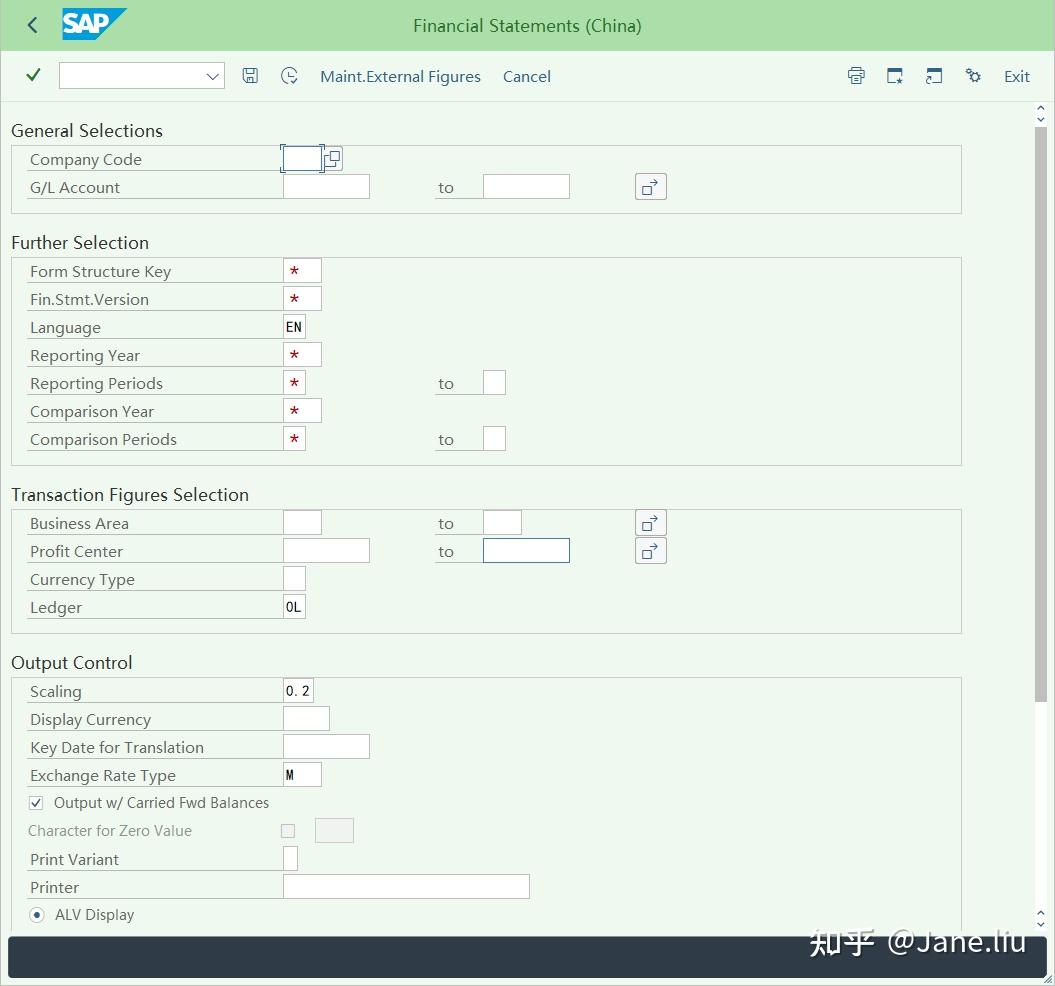 s/4 OB58财务报表之技术对象 - 知乎