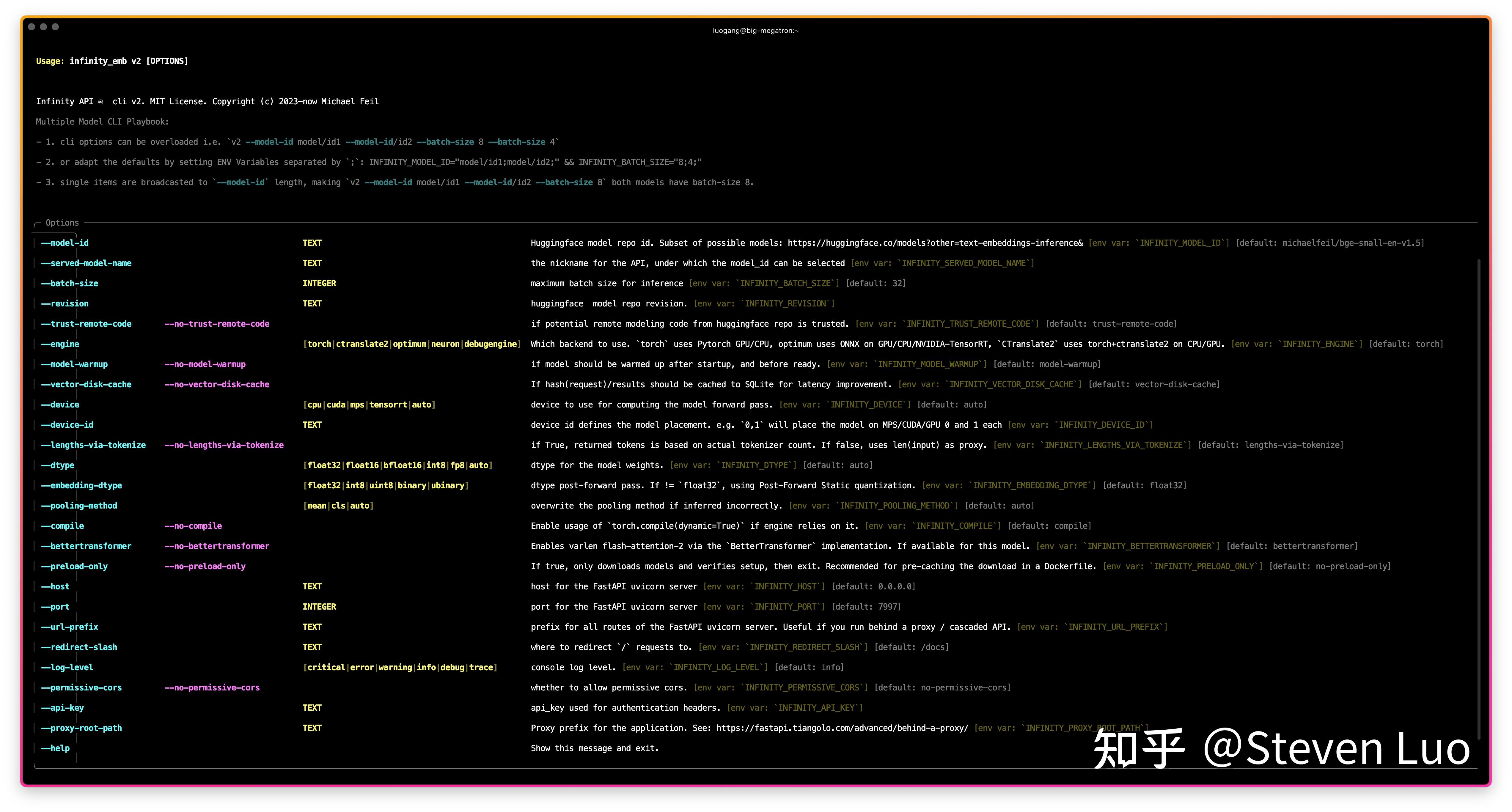 使用Infinity库提供OpenAI兼容的Embedding服务 - 知乎