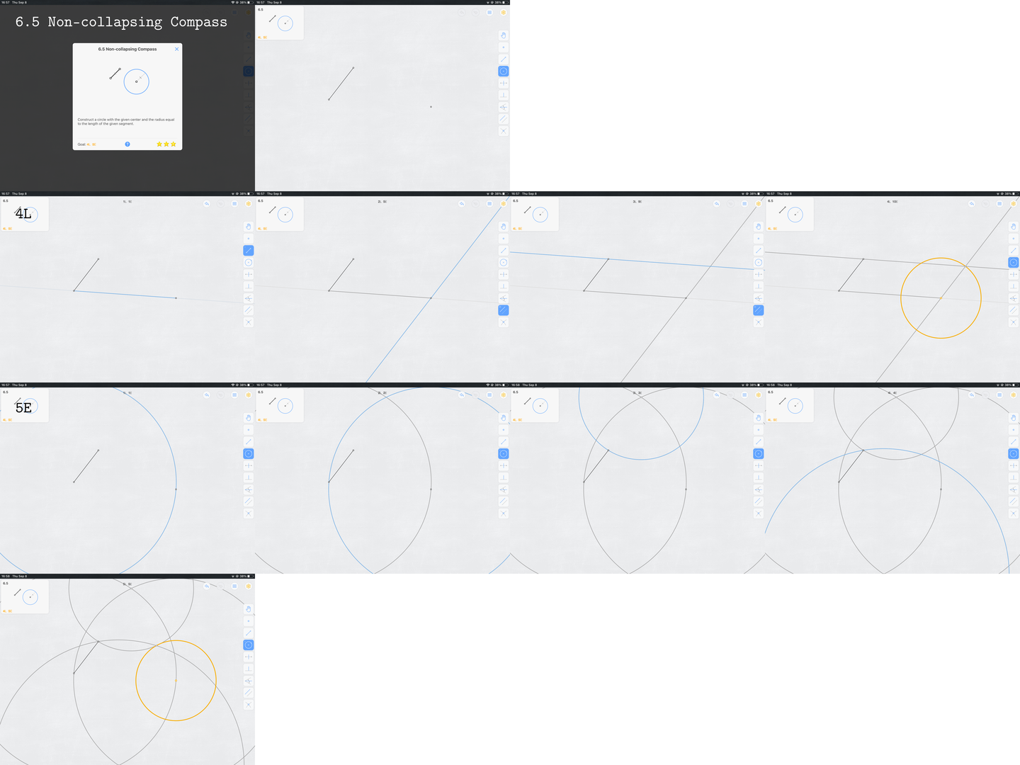 【Euclidea】Zeta篇 攻略 & 部分证明 - 知乎