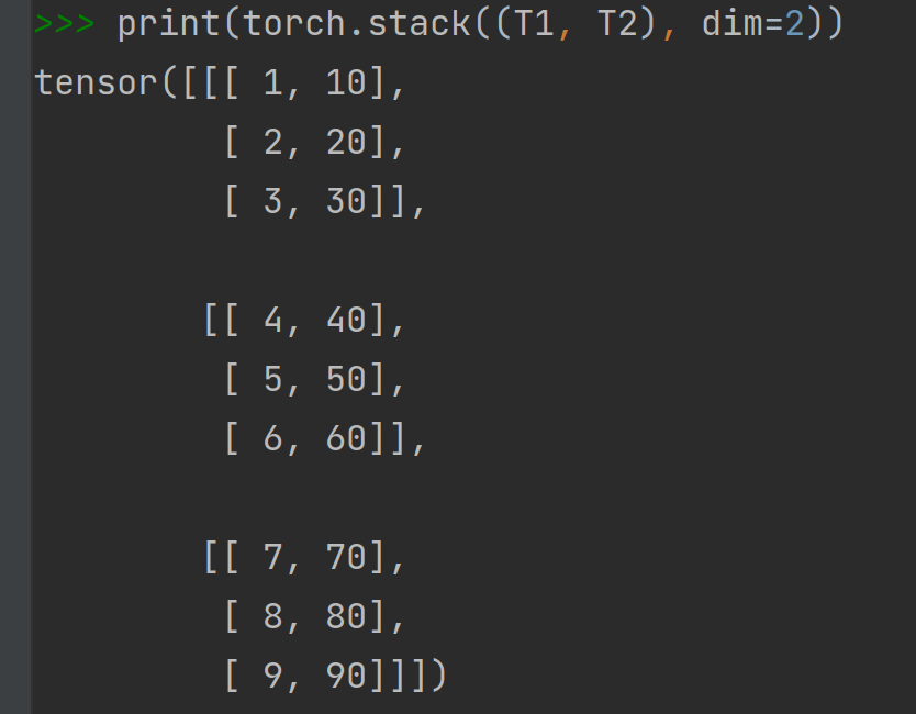 torch.stack()维度拼接dim=-1，0，1，2 - 知乎