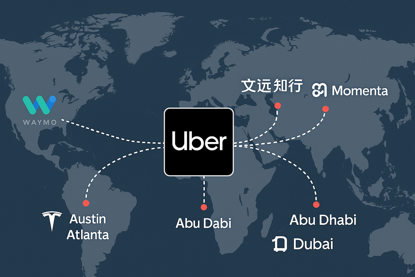 Uber重构全球自动驾驶版图，中国三巨头悉数入局 - 知乎