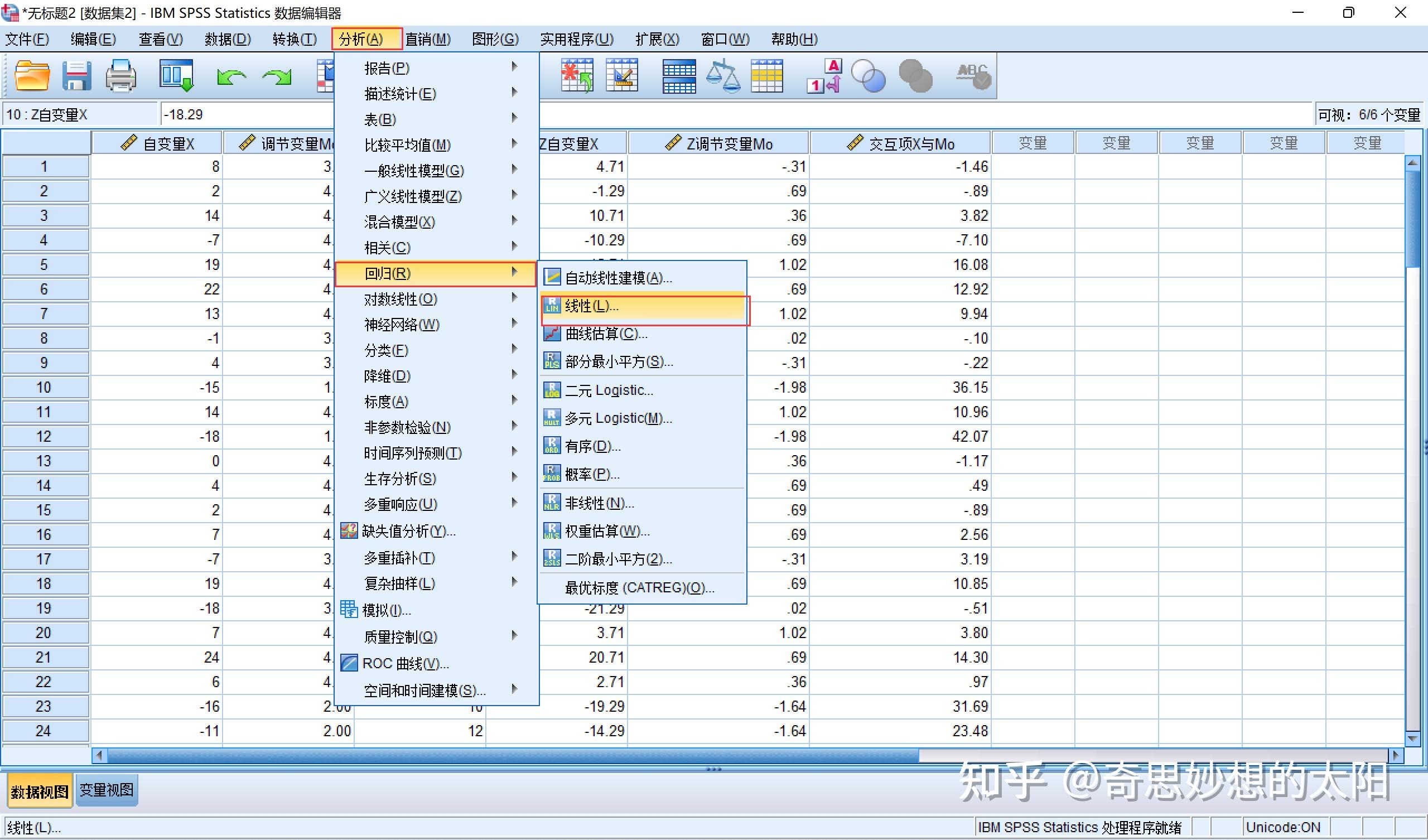【SPSS】调节效应的检验 - 知乎