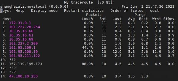 MTR网络诊断工具 - 知乎