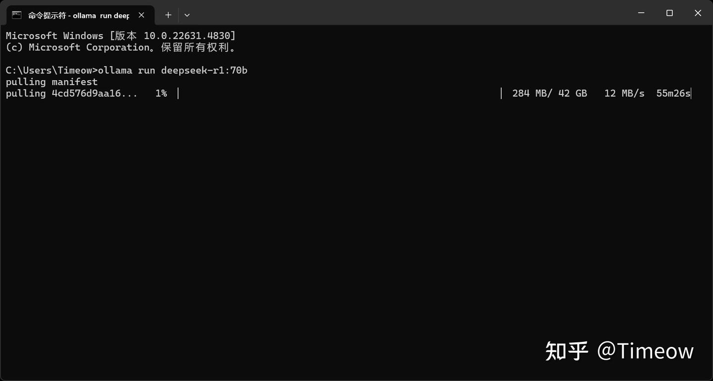 DeepSeek-70B本地化部署指南！断网也能轻松装，超实用！ - 知乎