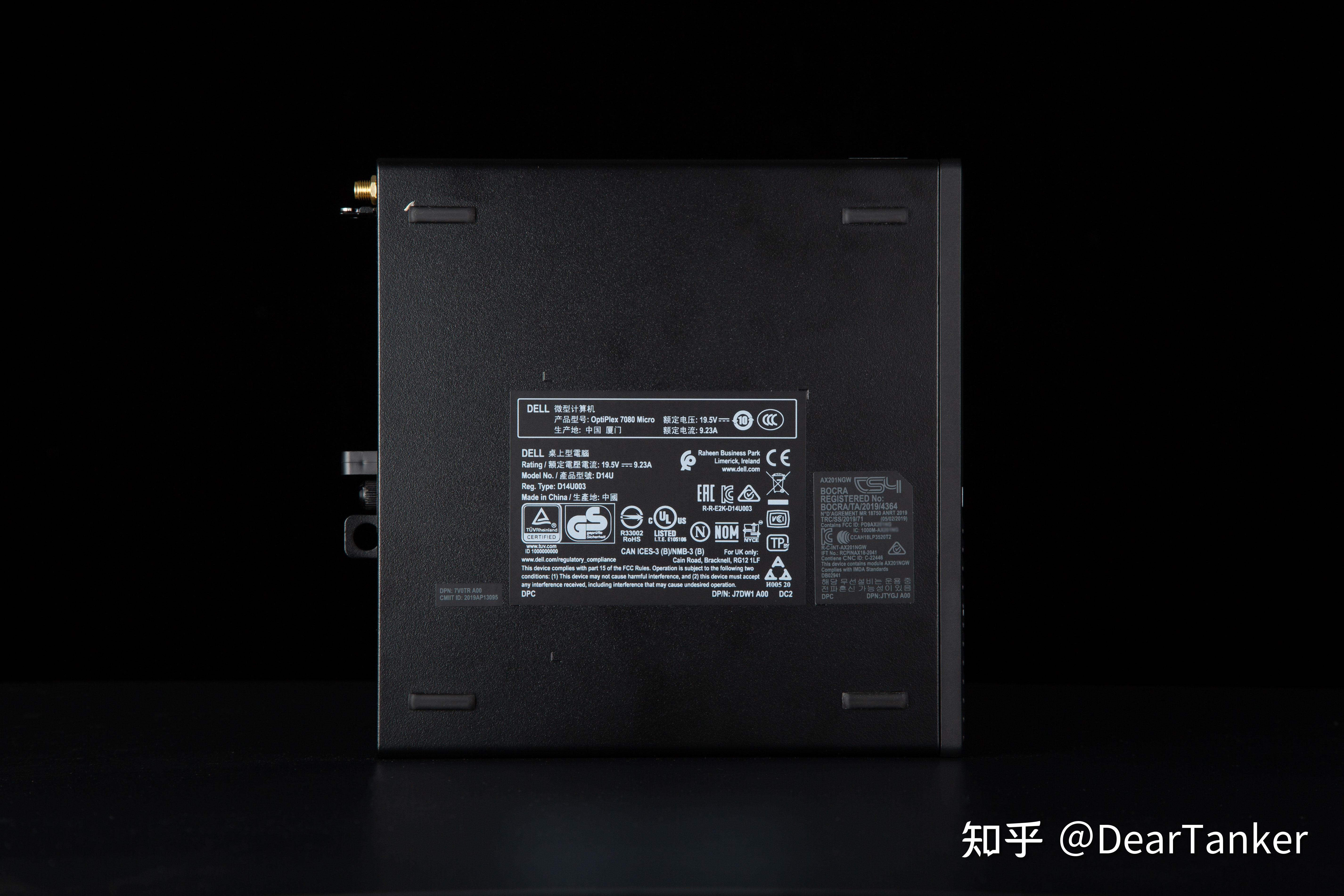 戴尔 Dell OptiPlex 7080 Micro 微型机展示及拆机 - 知乎