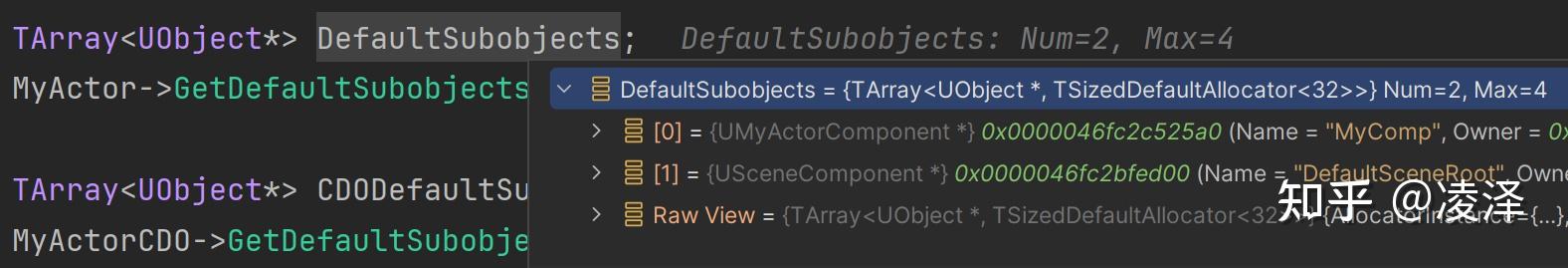 [原创]UObjcet & UClass基础（四）— DefaultSubobject、Archetype Object、Instance Object - 知乎