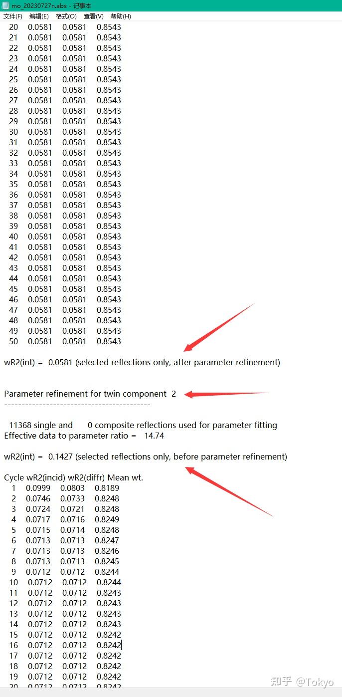Olex2读取abs文件 - 知乎