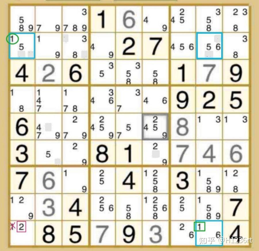 数独中xy wing解法有没有比较通俗易懂的学习方法？ - 知乎