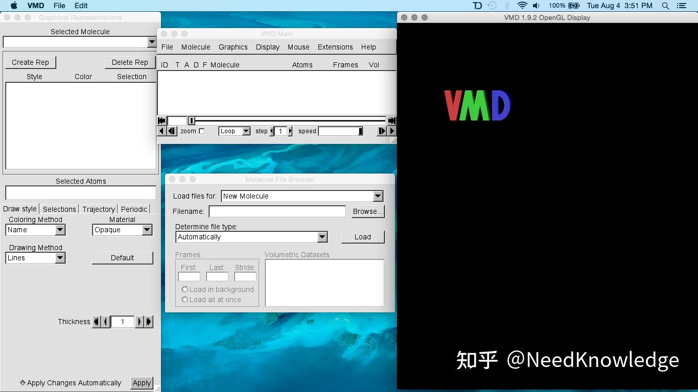 Using VMD with AMBER - 知乎