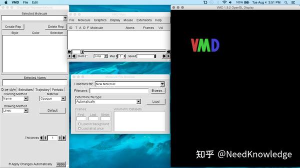 Using VMD with AMBER - 知乎