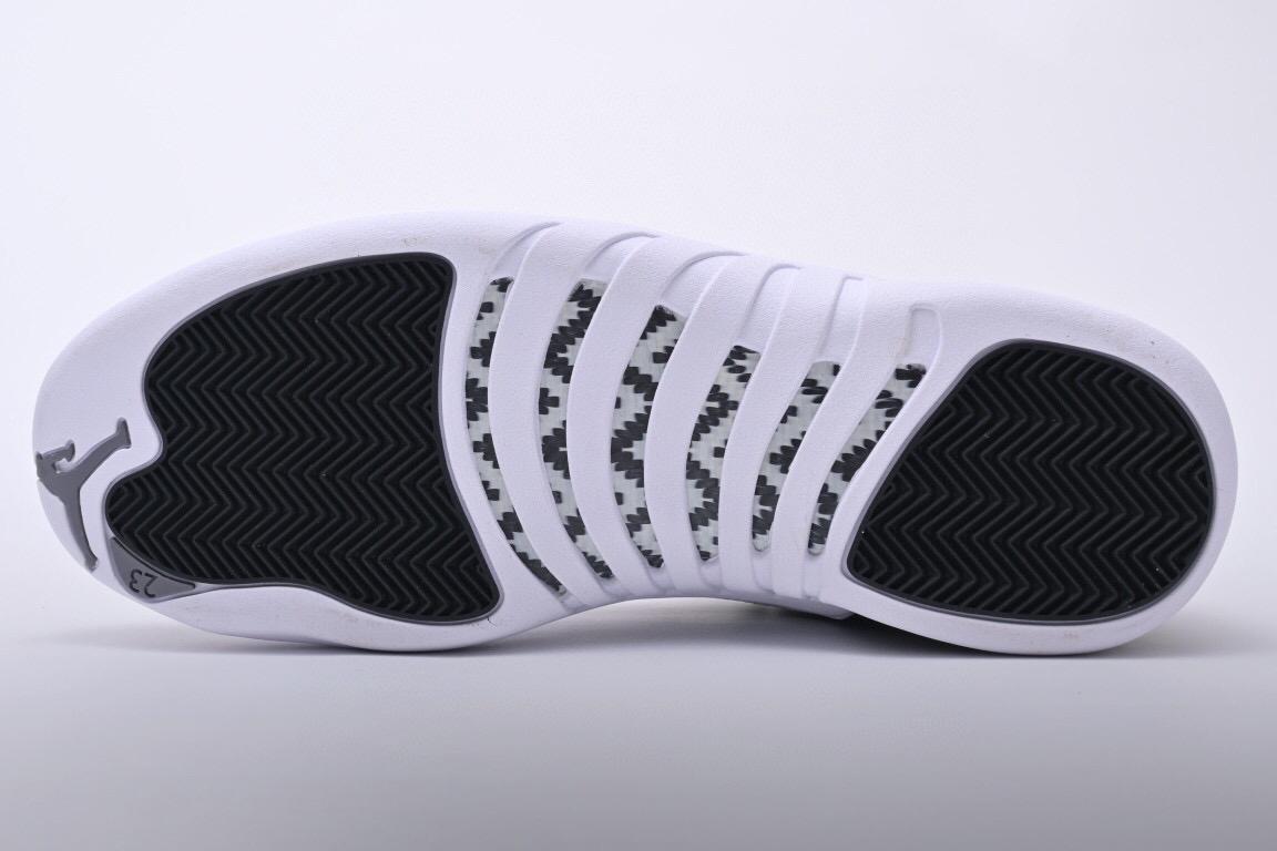 乔丹AJ12 Air Jordan Cool Grey 酷灰白银高帮篮球鞋CT8013-015 - 知乎