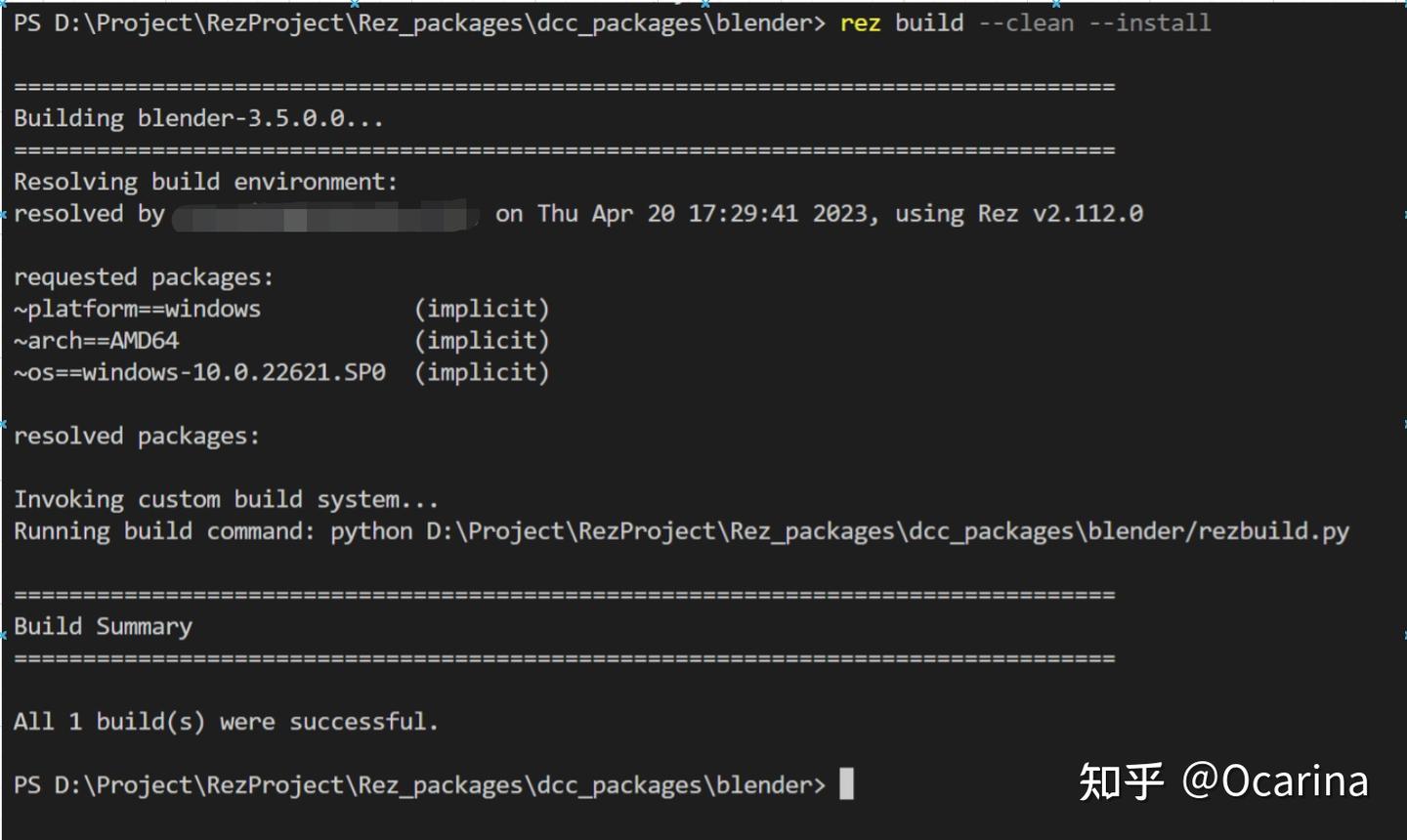 Rez入门教程(八): rez包部署软件包案例: 部署blender - 知乎