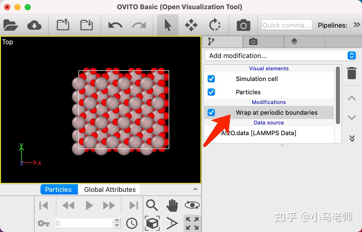 Ovito建模并正交化方法 - 知乎