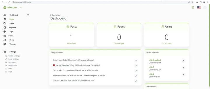 一个基于Asp.Net Core + Angular + Bootstrap开源CMS系统 - 知乎