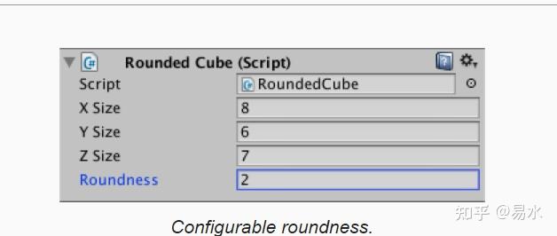 Mesh网格基础-2,Rounded Cube - 知乎