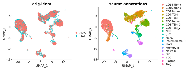 Seurat Tutorial 7：整合 scRNA-seq 和 scATAC-seq 数据 - 知乎