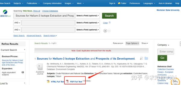 Springer下载不了的文章，如何巧妙下载——英文文献下载技巧 - 知乎