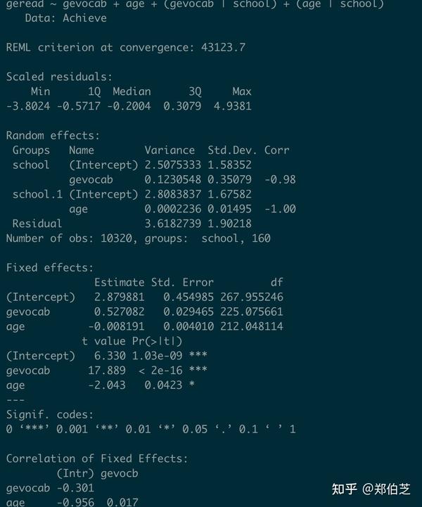 Multilevel Modeling Using R学习笔记3 - 知乎