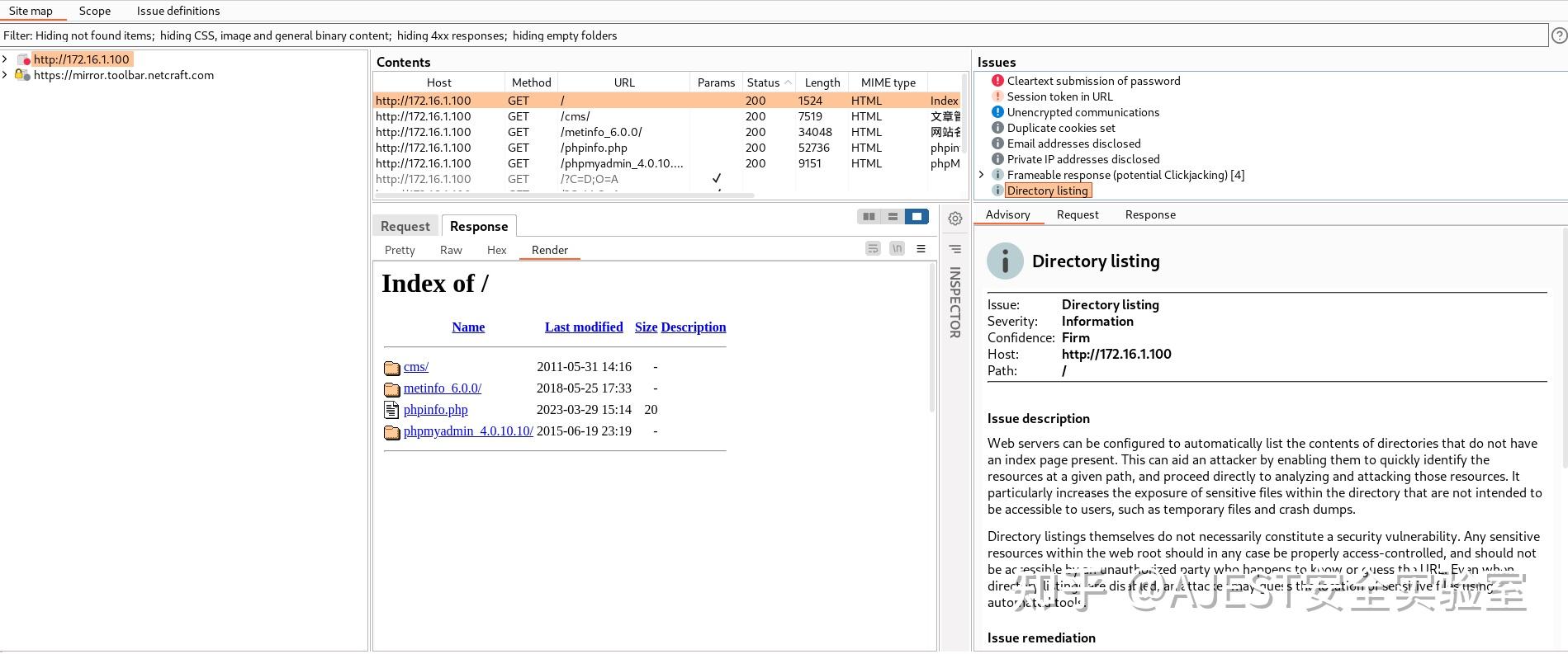 [漏洞检查项] Directory Listing| 目录浏览 - 知乎