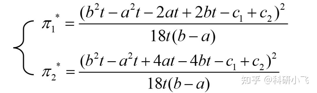Hotelling霍特林模型(下) | 模型求解及Maltab代码——基于二次交通成本 - 知乎
