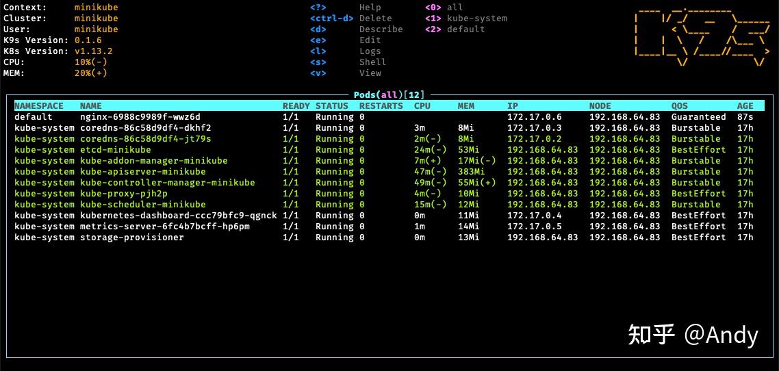 GitHub 30k星标: 弟弟 K9s 如何让哥哥 K8s 操作像打游戏一样爽 - 知乎