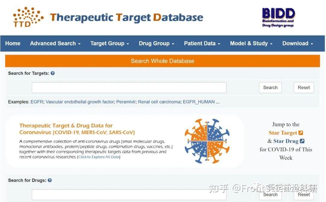 常用药物靶点、蛋白靶点数据库汇总 - 知乎