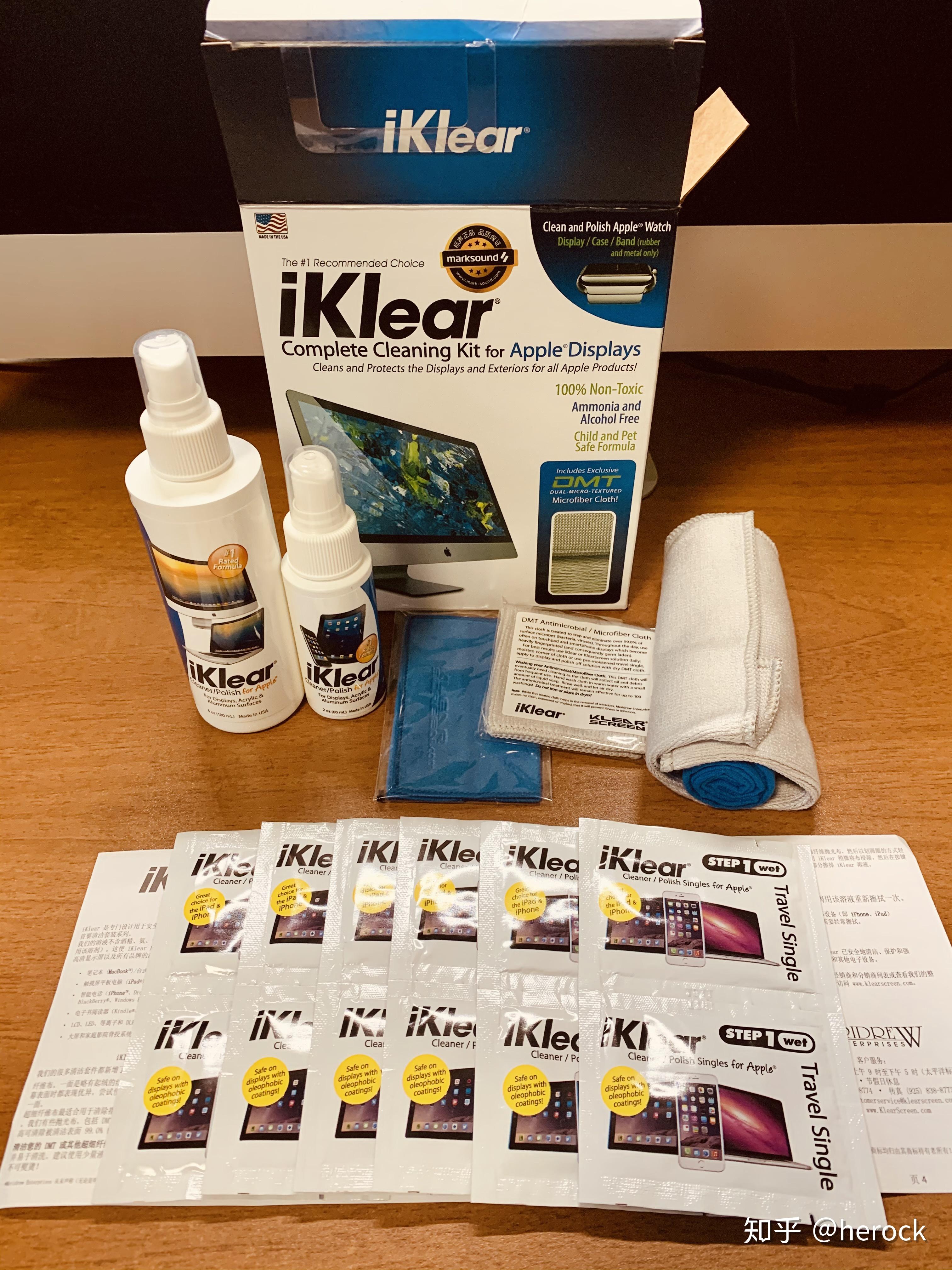 MacBook / iPhone / iPad屏幕机身怎么擦：推荐iKlear 苹果设备专用清洁套装