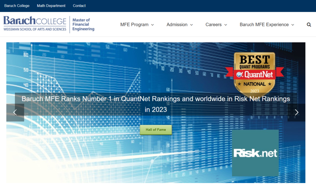 2024 VH Offer | 全网首杀！QuantNet金工第一，巴鲁克金工项目获录！祝贺！ - 知乎