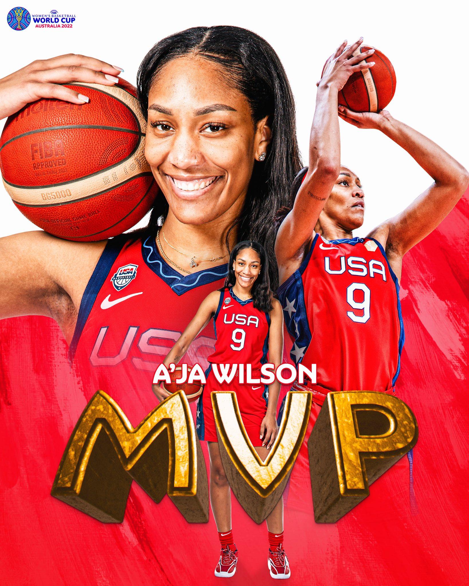 🥇超巨！阿贾-威尔逊荣誉单：同年夺WNBA&世界杯冠军 双MVP - 知乎