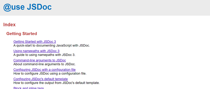 学会 Jsdoc 让开发更流畅 知乎